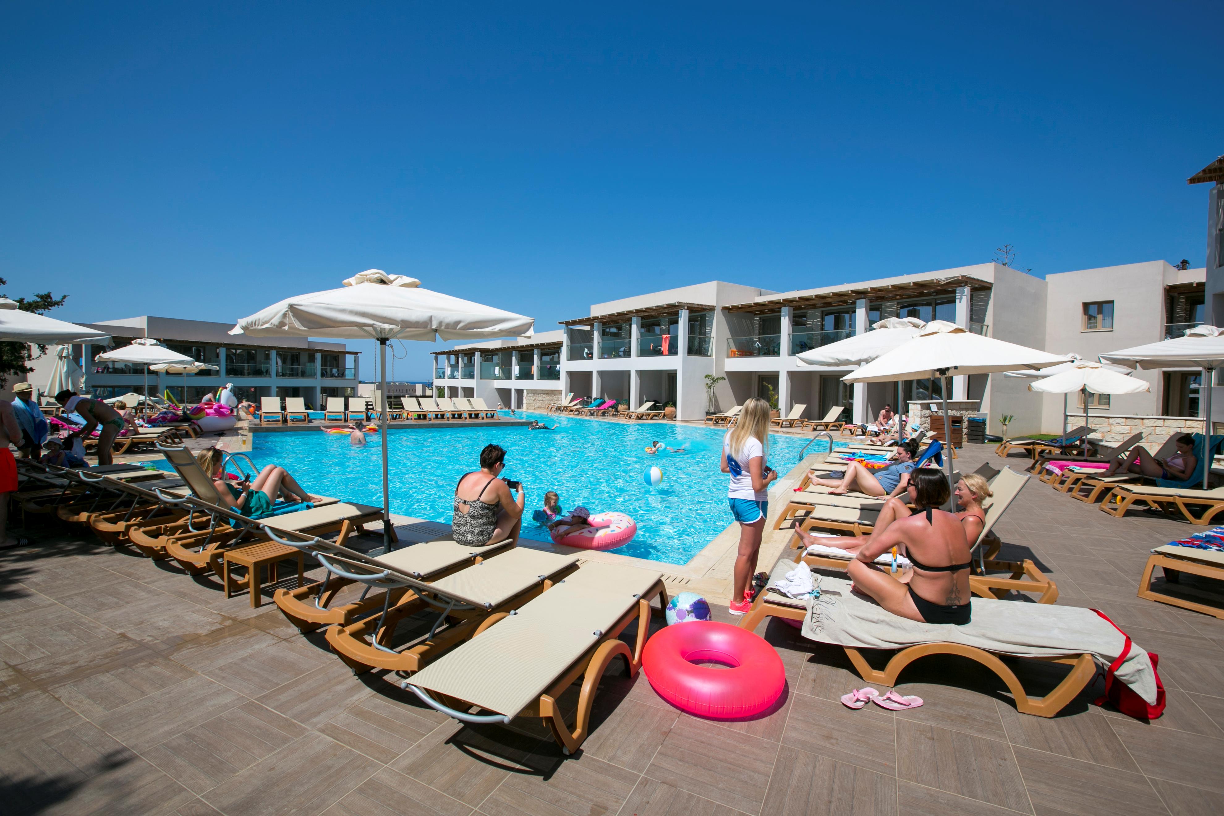 Hotel Gouves Waterpark Holiday Resort in Kreta, Griekenland ...