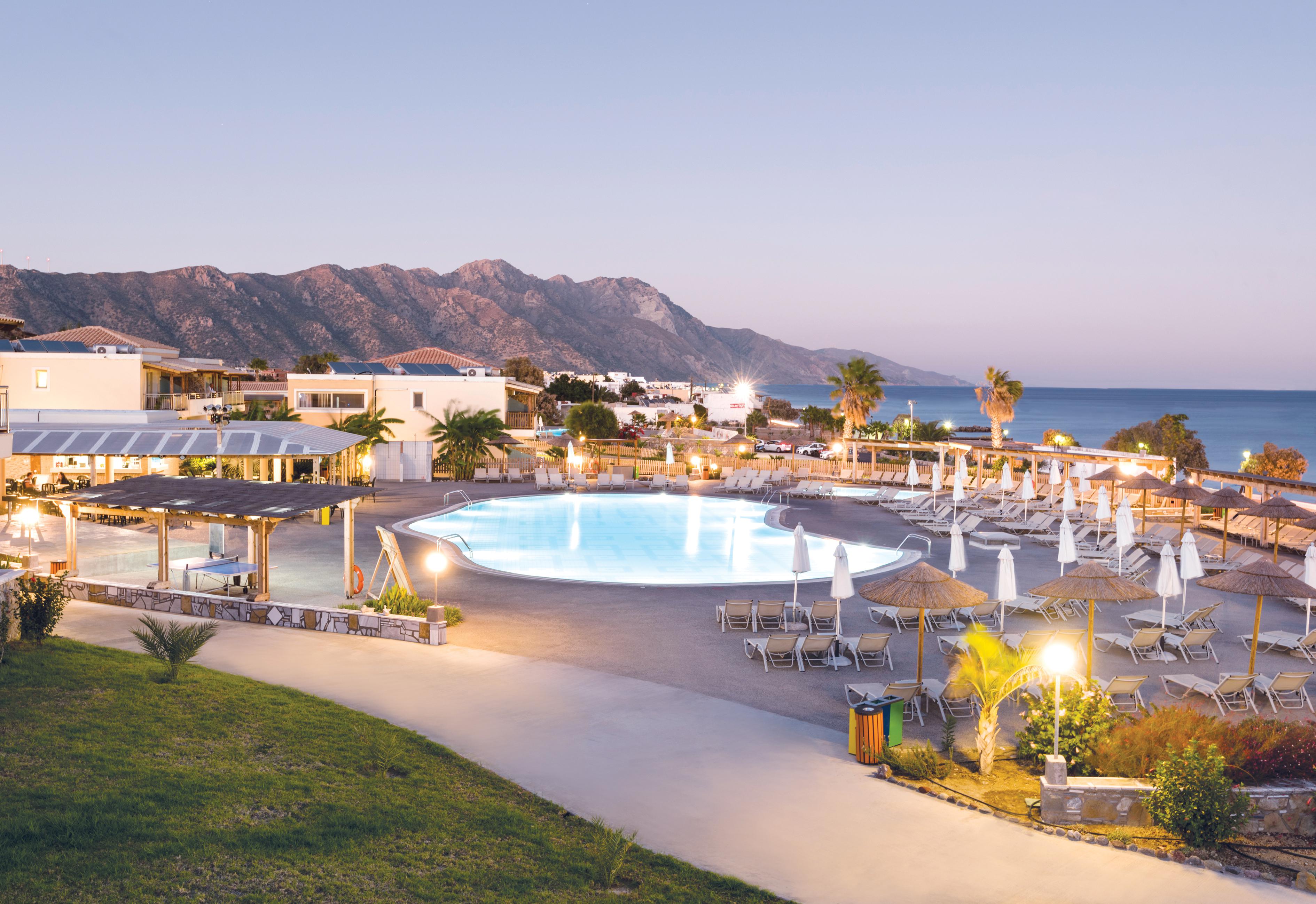 Hotel Grand Blue Beach Resort - all inclusive in Kos, Griekenland ...