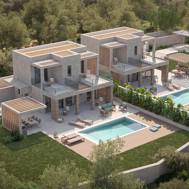 Bianca Tierra Villas 4 sterren Vakantiehuis met zwembad in Griekenland ...