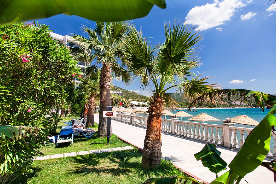 Hotel Tusan Beach Resort **** - Kusadasi-kysten Tyrkiet