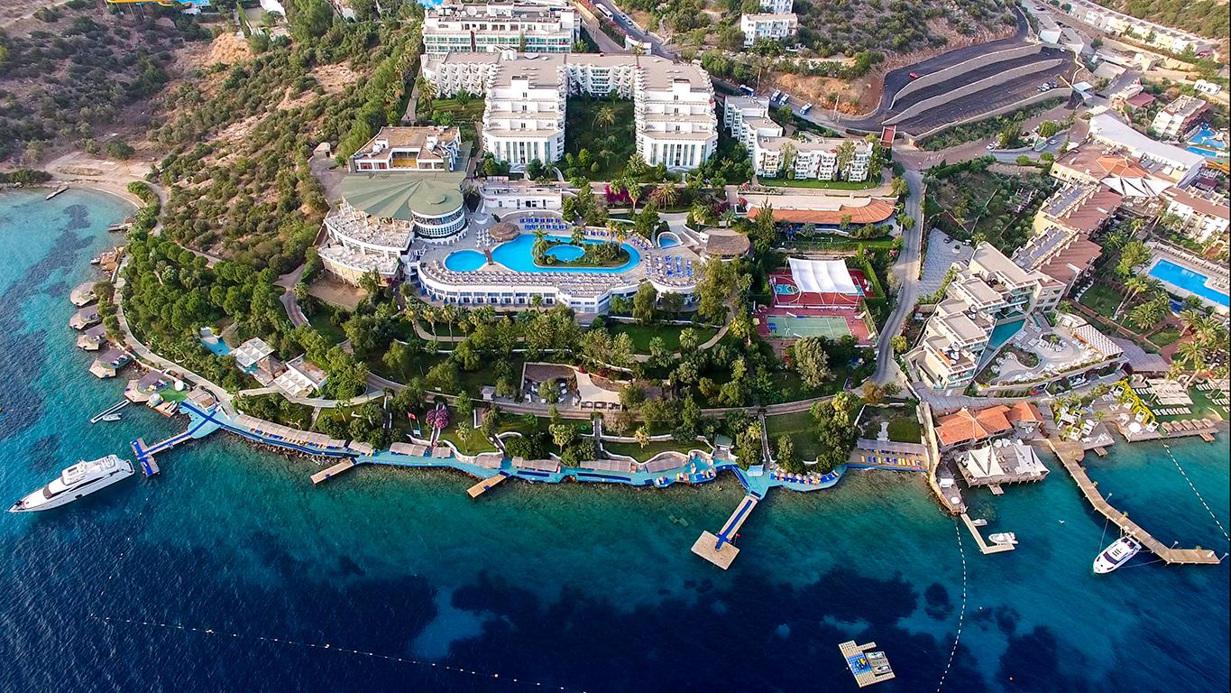 Hotel Bodrum Holiday Resort***** in Egeïsche Kust, Turkije ...