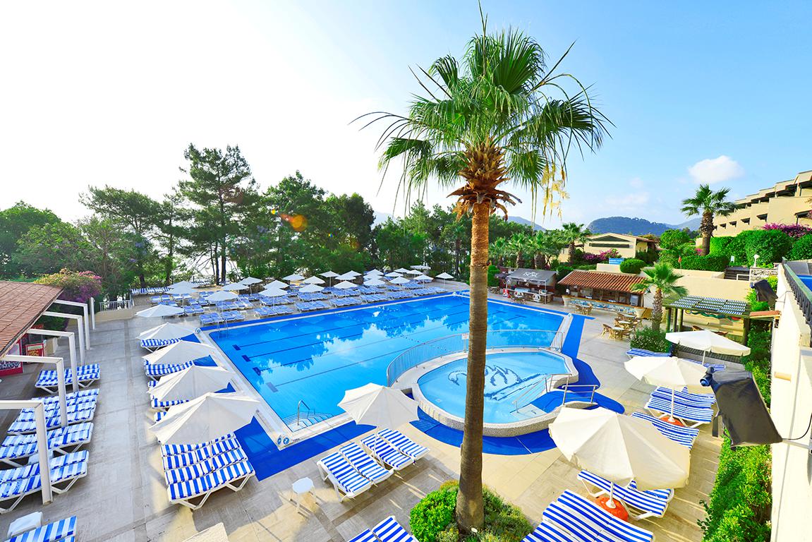 Hotel Labranda Mares Marmaris***** in Zuid-Egeïsche Kust, Turkije ...